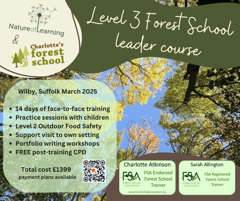 Upcoming FSA Endorsed Training and CPD courses | Forest School Association