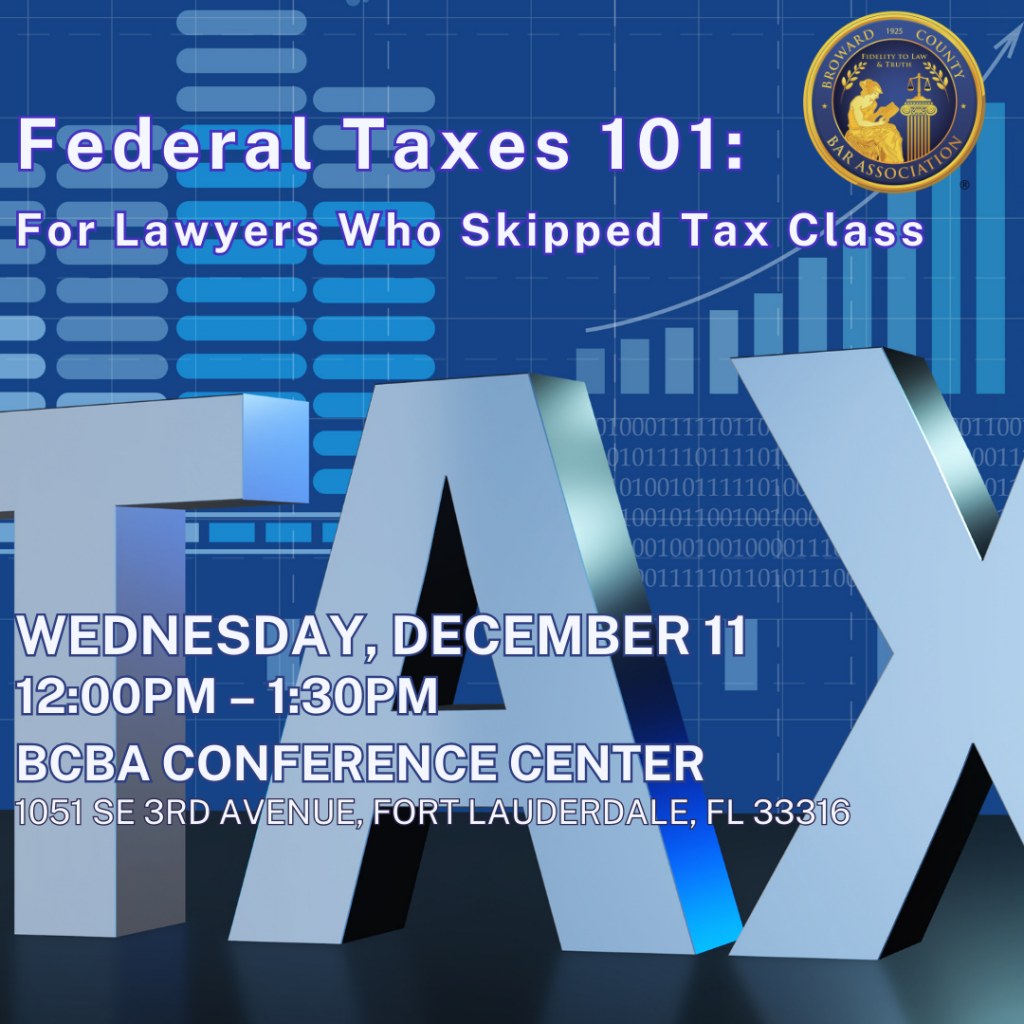 Image for Federal Taxes 101: For Lawyers Who Skipped Tax Class