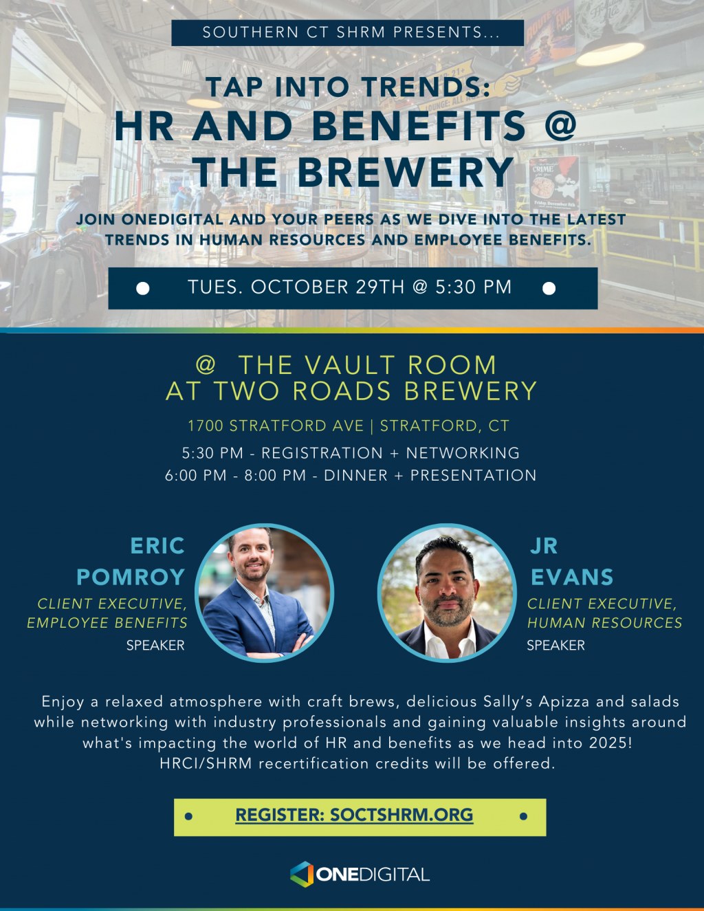 Southern Connecticut Chapter of SHRM TAP INTO TRENDS: "HR and Employee ...