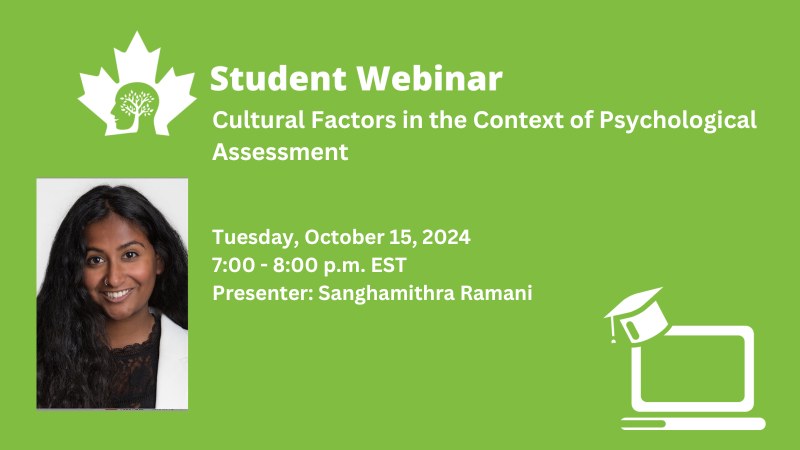 Cultural Factors in the Context of Psychological Assessment – Canadian ...
