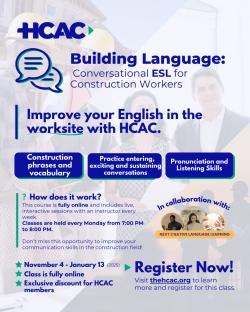 Image for Building Language: ESL for Construction Workers