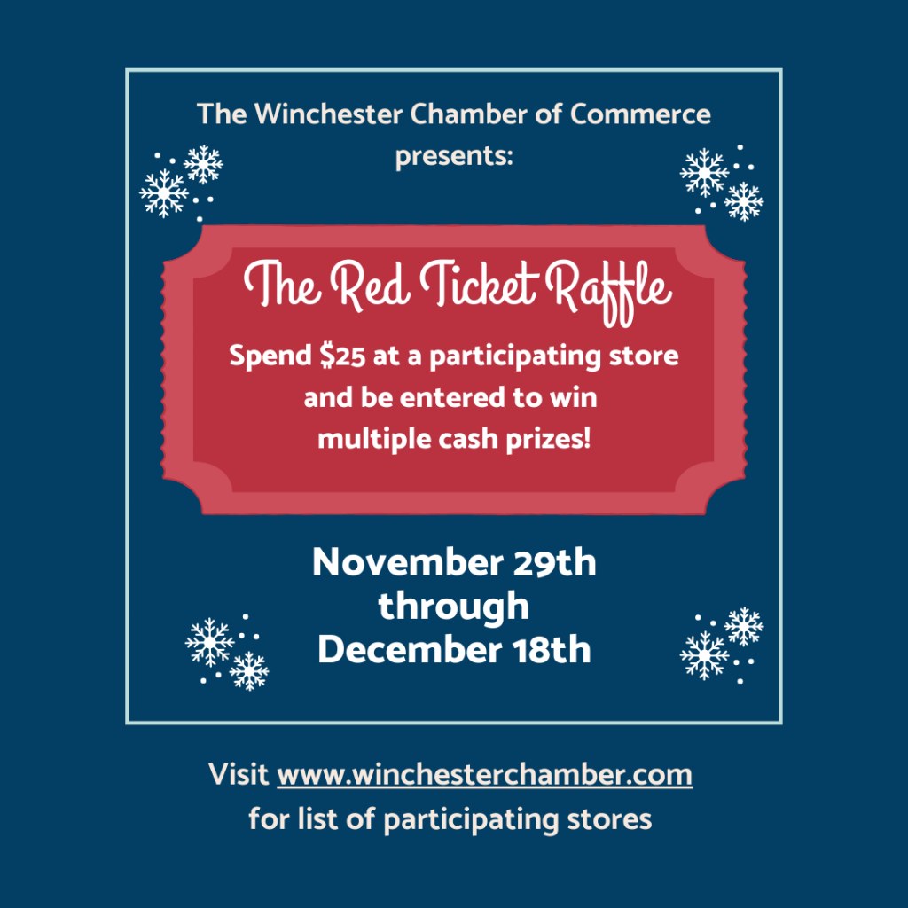 Red Ticket Raffle is back! – Winchester Chamber of Commerce
