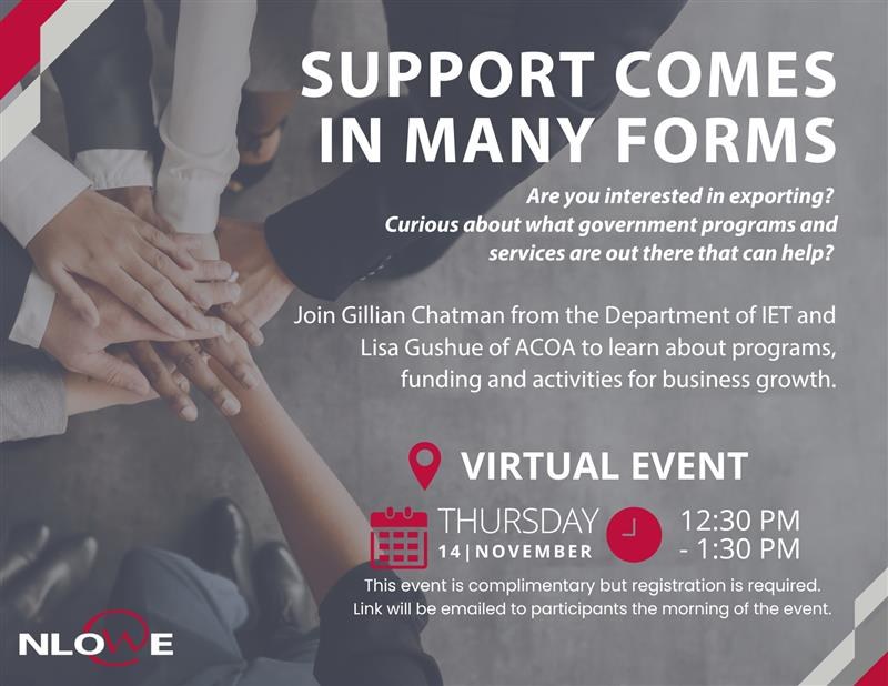 Image for Support Comes in Many Forms