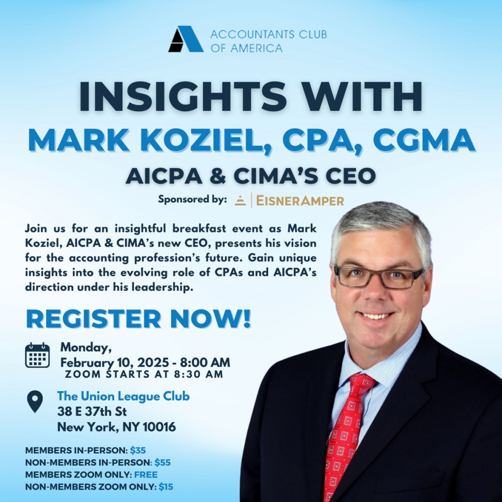 Events - Accountants Club of America