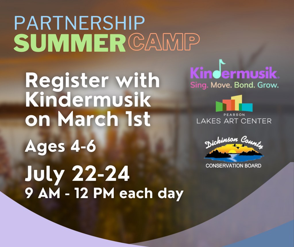 Summer Camp: "Giggles" Partnership Camp – Dickinson County Conservation ...