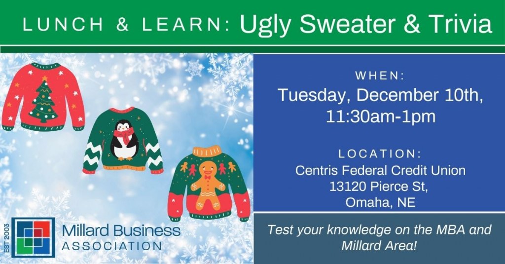 Image for December Lunch & Learn: Ugly Sweater & Trivia