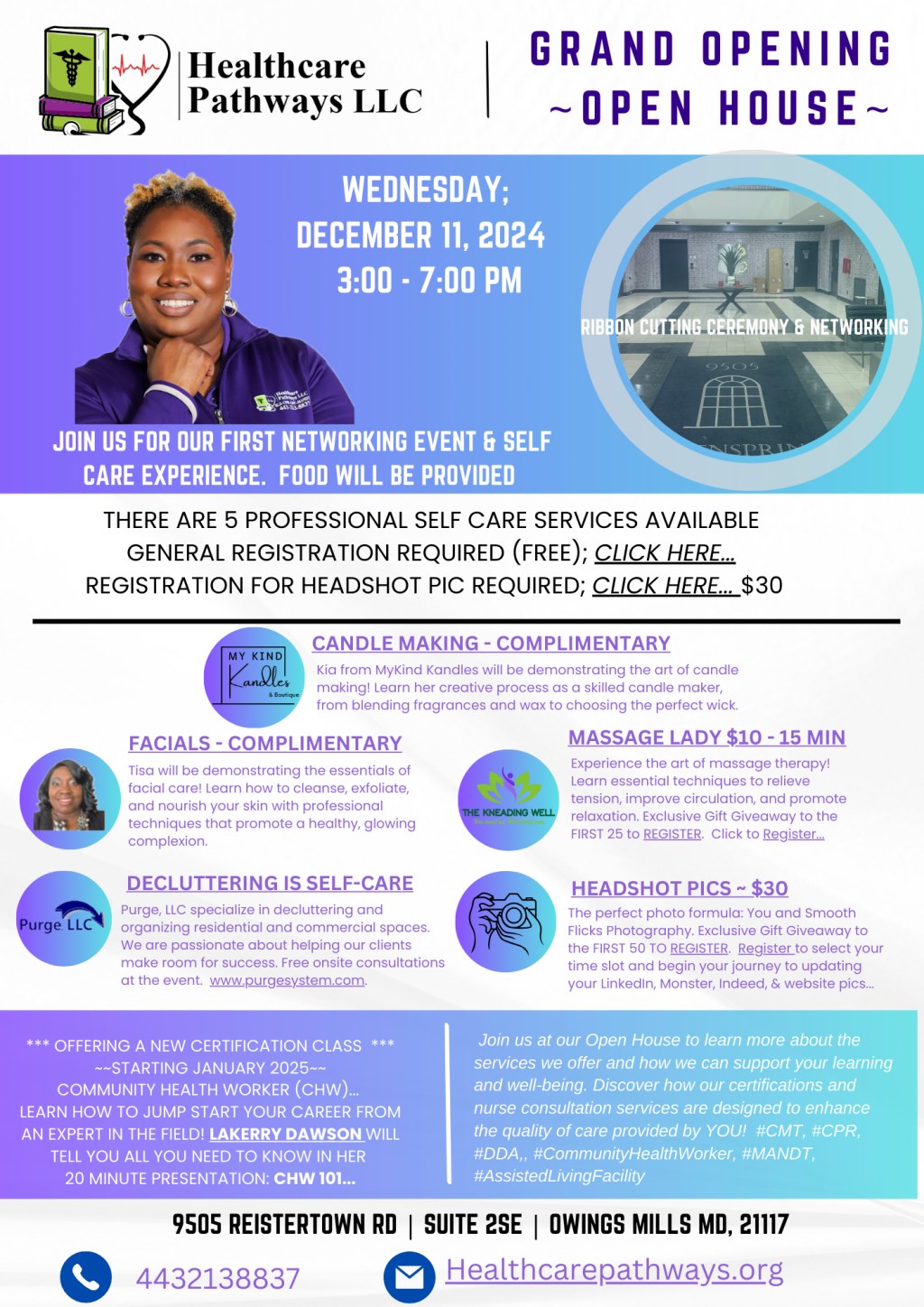 Image for Ribbon Cutting Ceremony for Healthcare Pathways