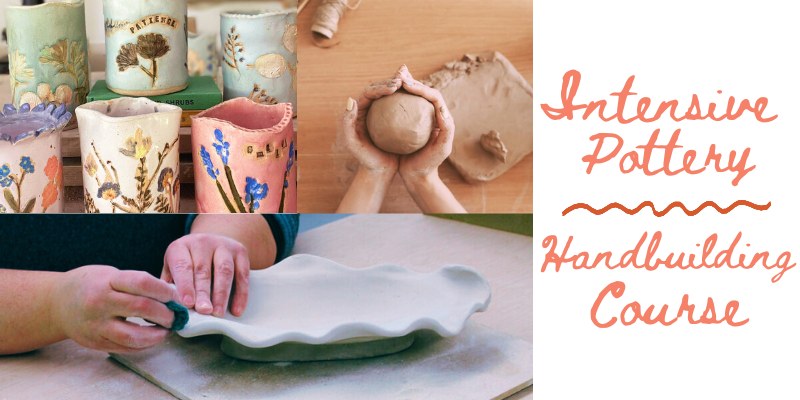 Beginner Intensive Pottery Handbuilding Course – The Arts Station