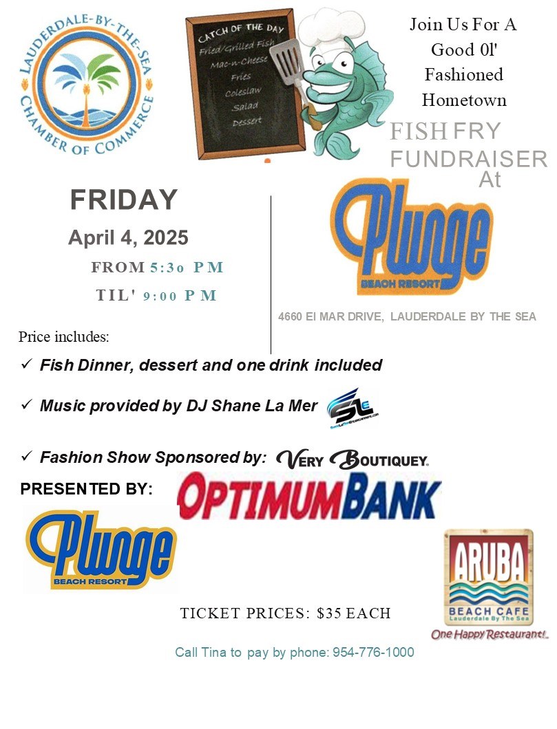 ANNUAL FISH FRY AT PLUNGE BEACH RESORT