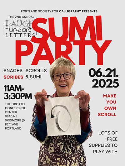 Image for Laugh Lines & Letters: 2nd Annual Sumi Party
