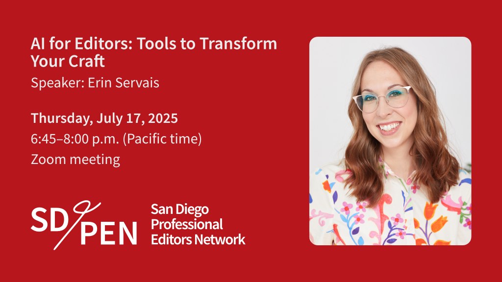 AI for Editors: Four Tools to Transform Your Craft – SD/PEN