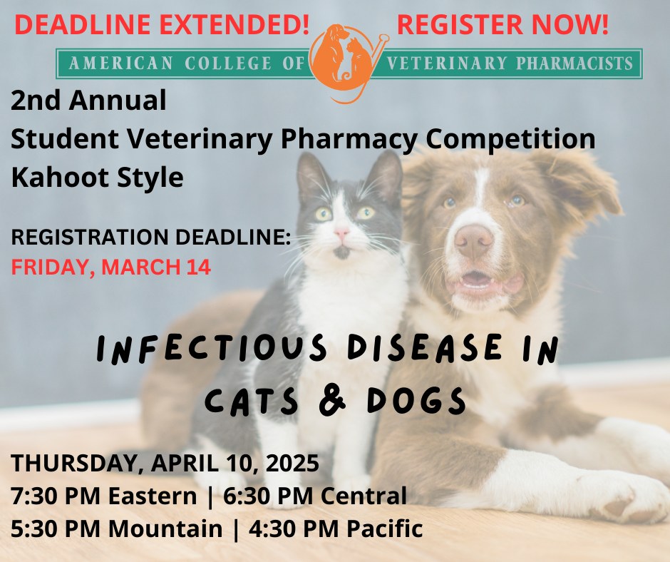Image for Second Annual National Veterinary Pharmacy Competition
