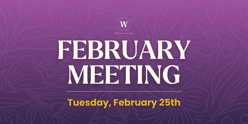 Image for February Meeting