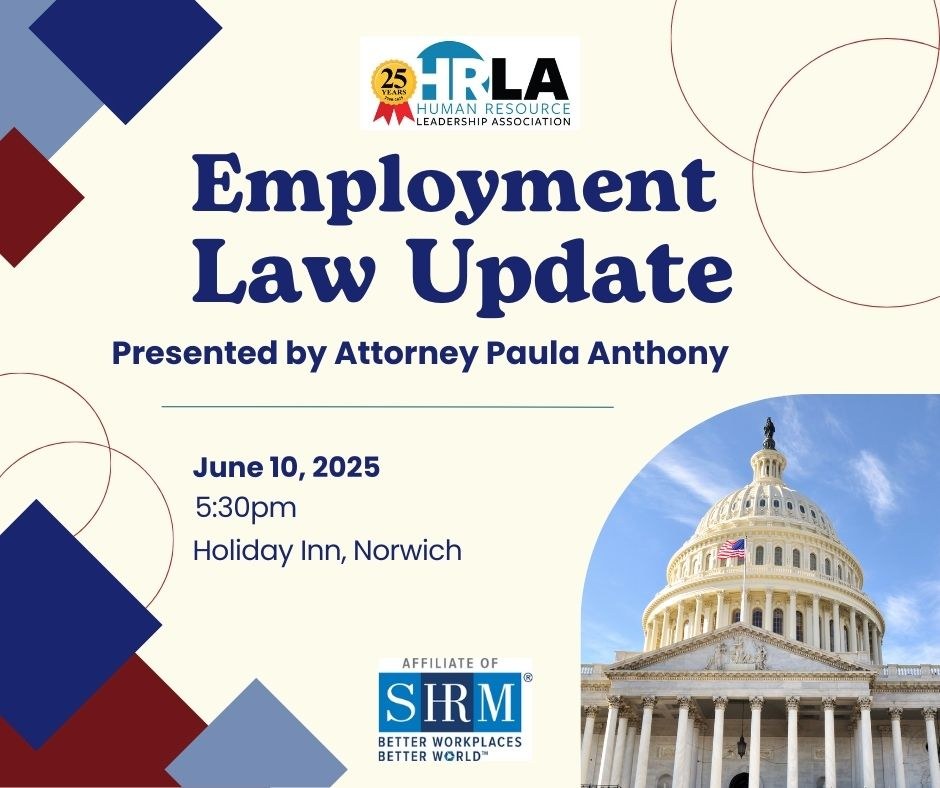 Human Resource Leadership Association of Eastern Connecticut Employment ...