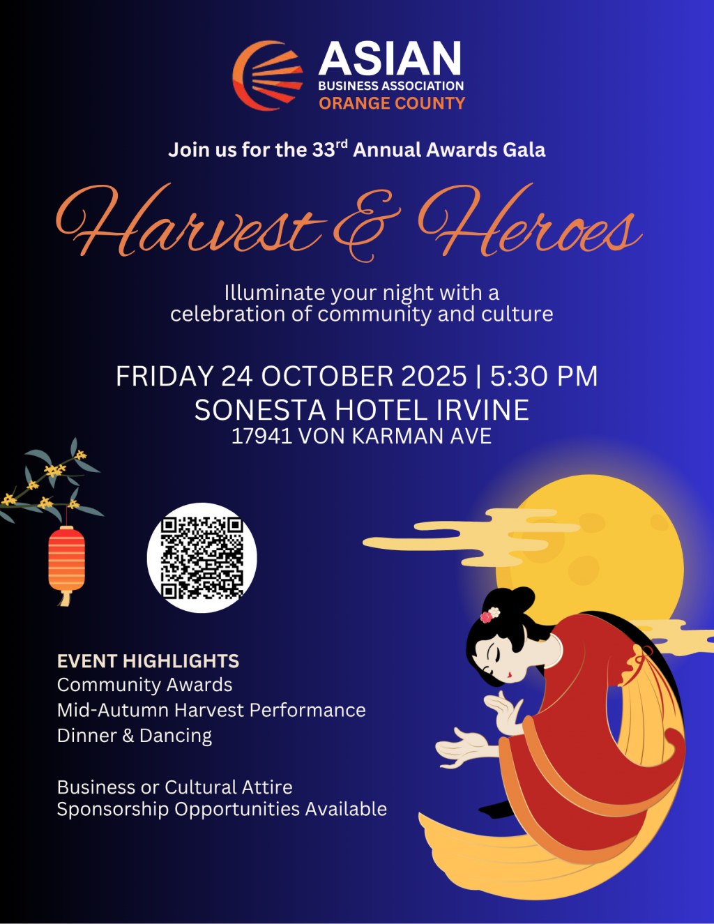 Harvest and Heroes ABAOC 33rd Annual Gala