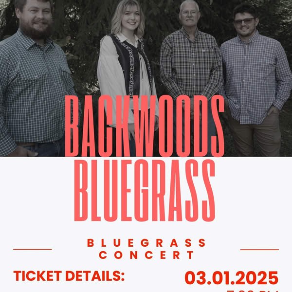 Backwoods Bluegrass - Bluegrass Concert at Warehouse208 - Greater ...