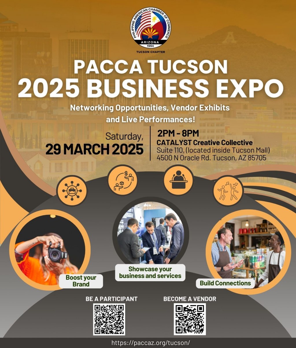 PACCA Tucson 2025 Business Expo – Philippine American Chamber of ...