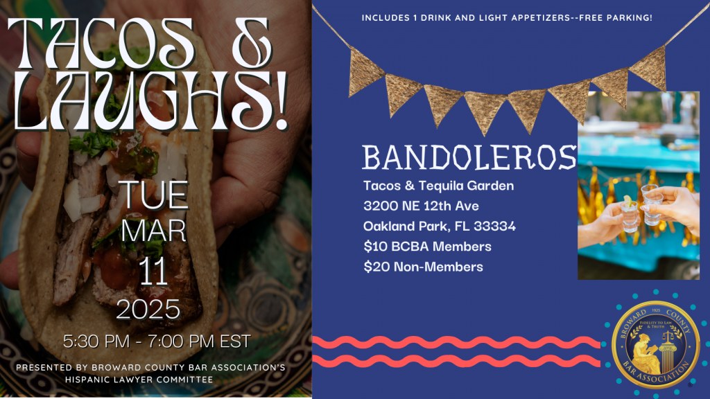 Image for Tacos & Laughs Networking Happy Hour