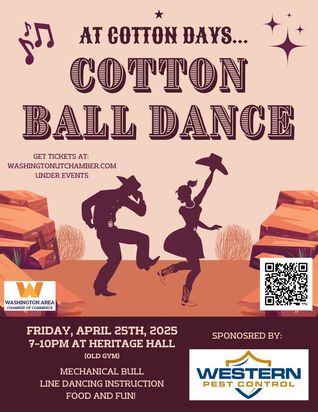 Cotton Days Cotton Ball Dance- sponsored by Western Pest Control ...