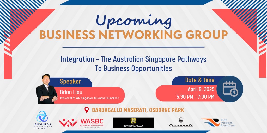 Joint Networking Event with WASBC and Perth Networking Group - WA ...