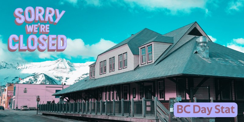 Closed for BC Long Weekend – The Arts Station