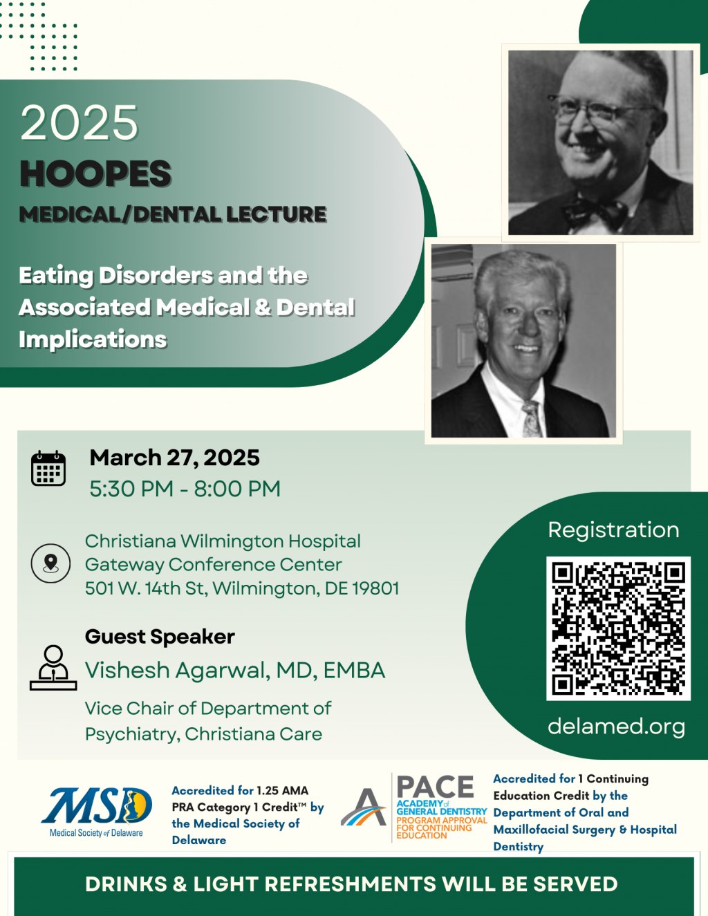 2025 Frank M. and Robert R. Hoopes Medical/Dental Lecture – Delaware ...