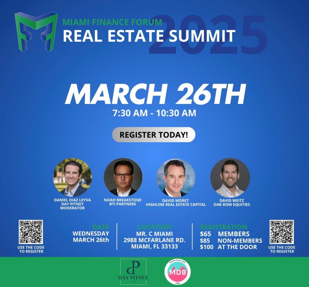 Image for Miami Finance Forum Real Estate Summit