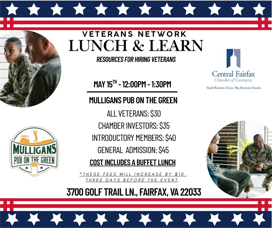 Image for Veterans Lunch and Learn: Employing Veterans