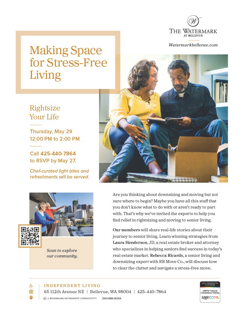 Making Space for Stress-Free Living: Rightsize Your Life