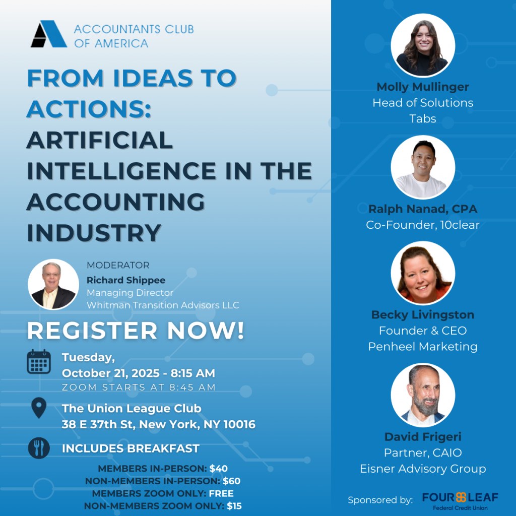 Events - Accountants Club of America