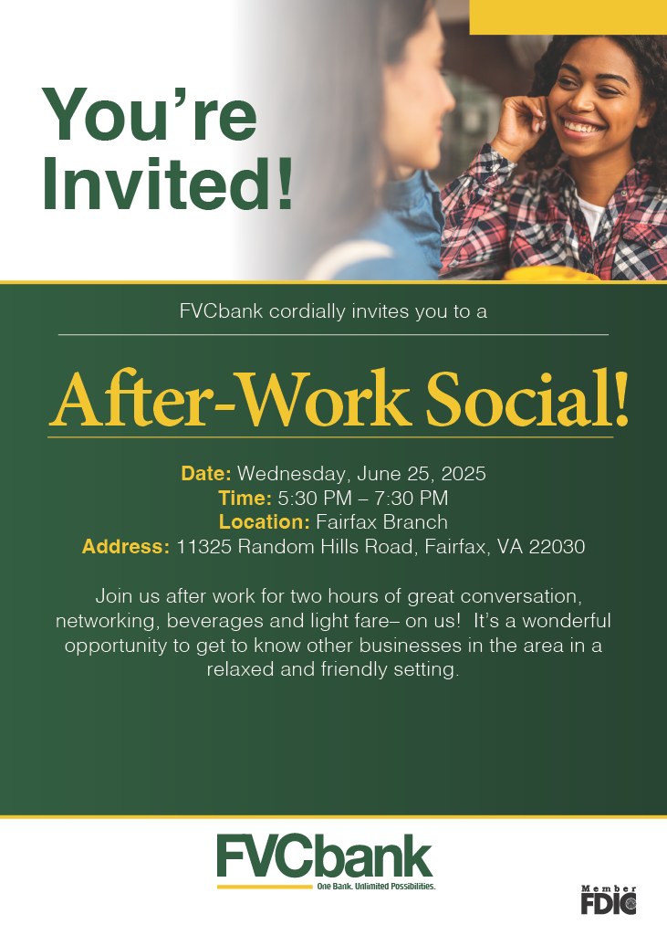 Image for FVCbank - Summer After Work Social