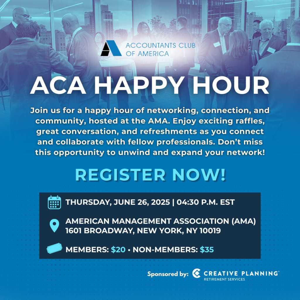 Events - Accountants Club of America