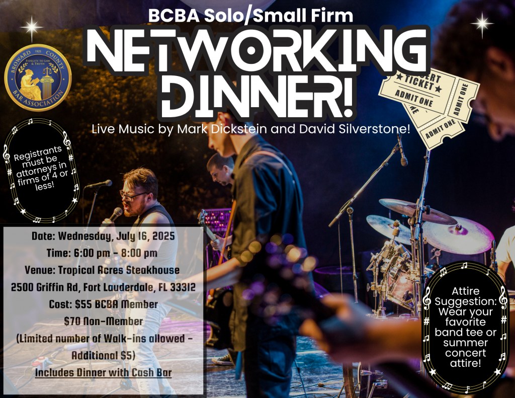 Image for Solo/Small Firm Networking Dinner