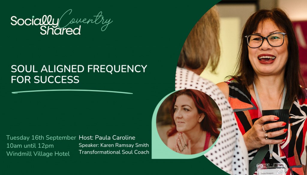 Image for Coventry Area Socially Shared - Soul Aligned Frequency for Success