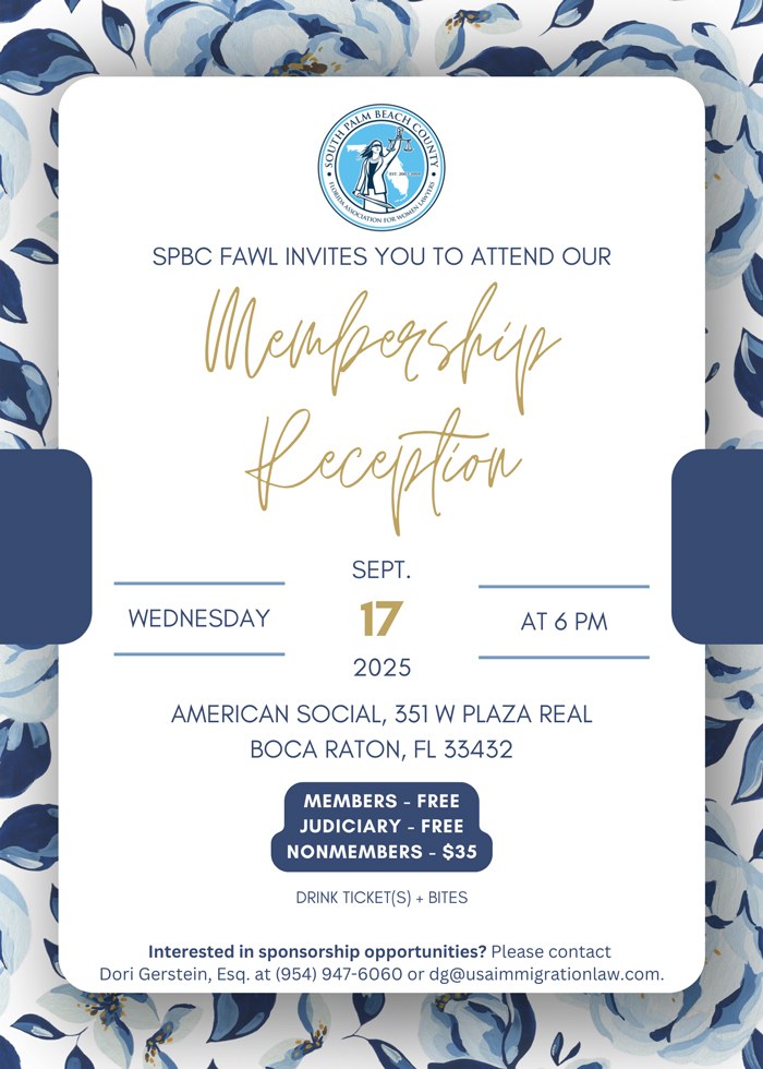 Image for Membership Reception