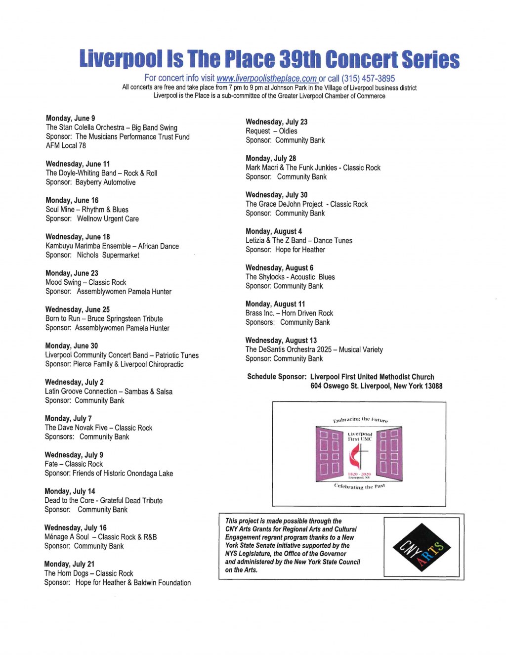 Liverpool is the place concerts-FREE-Bring a Chair – Greater Liverpool ...