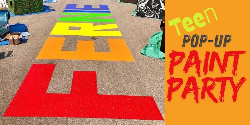 Teen Pop-Up Paint Party – The Arts Station