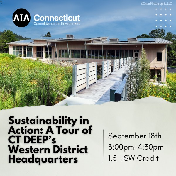 Sustainability in Action: A Tour of CT DEEP’s Western District ...