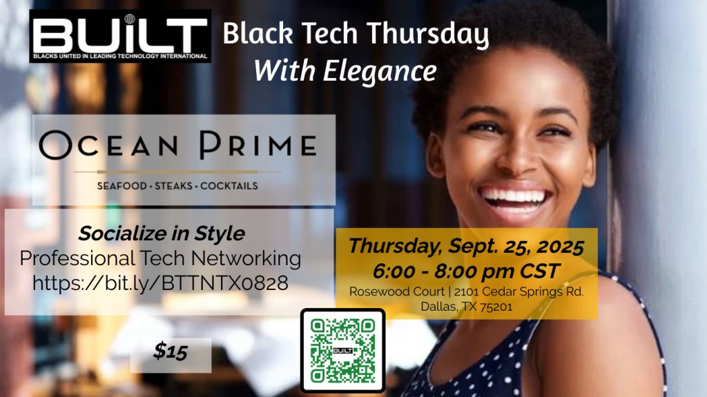 Image for Black Tech Thursday - With Elegance
