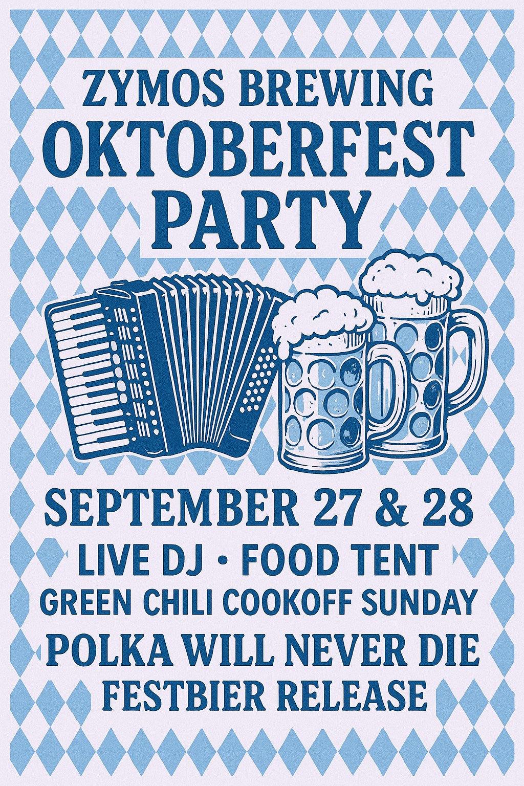 Oktoberfest and Green Chili Cookoff at Zymos – Colorado Craft Brewers ...