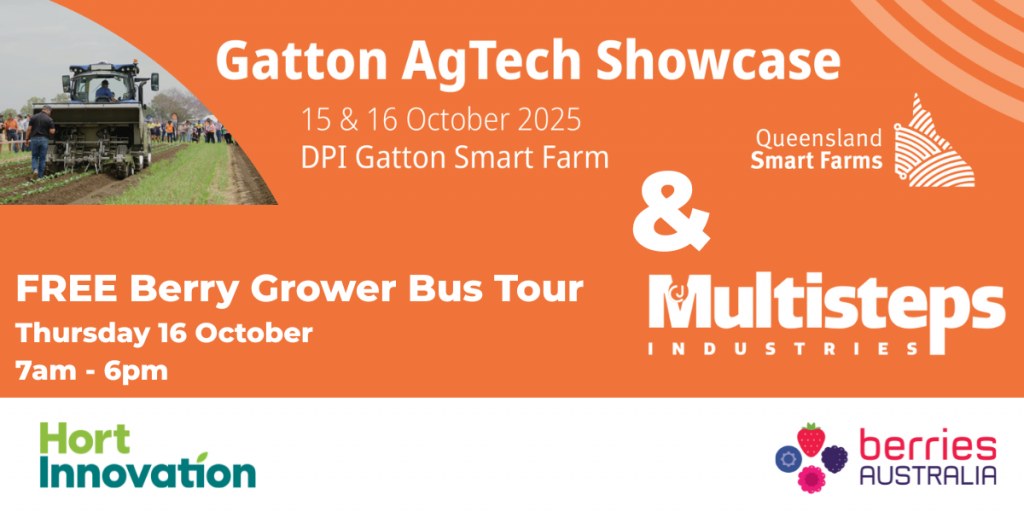Multisteps Facility Tour & Gatton AgTech Bus Tour – Berries Australia