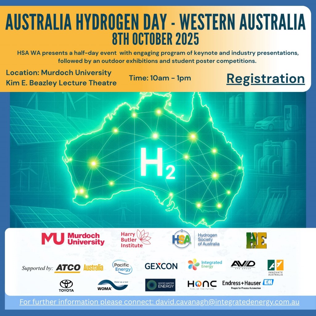 WA Chapter – Australia Hydrogen Day 2025 – Hydrogen Society of Australia