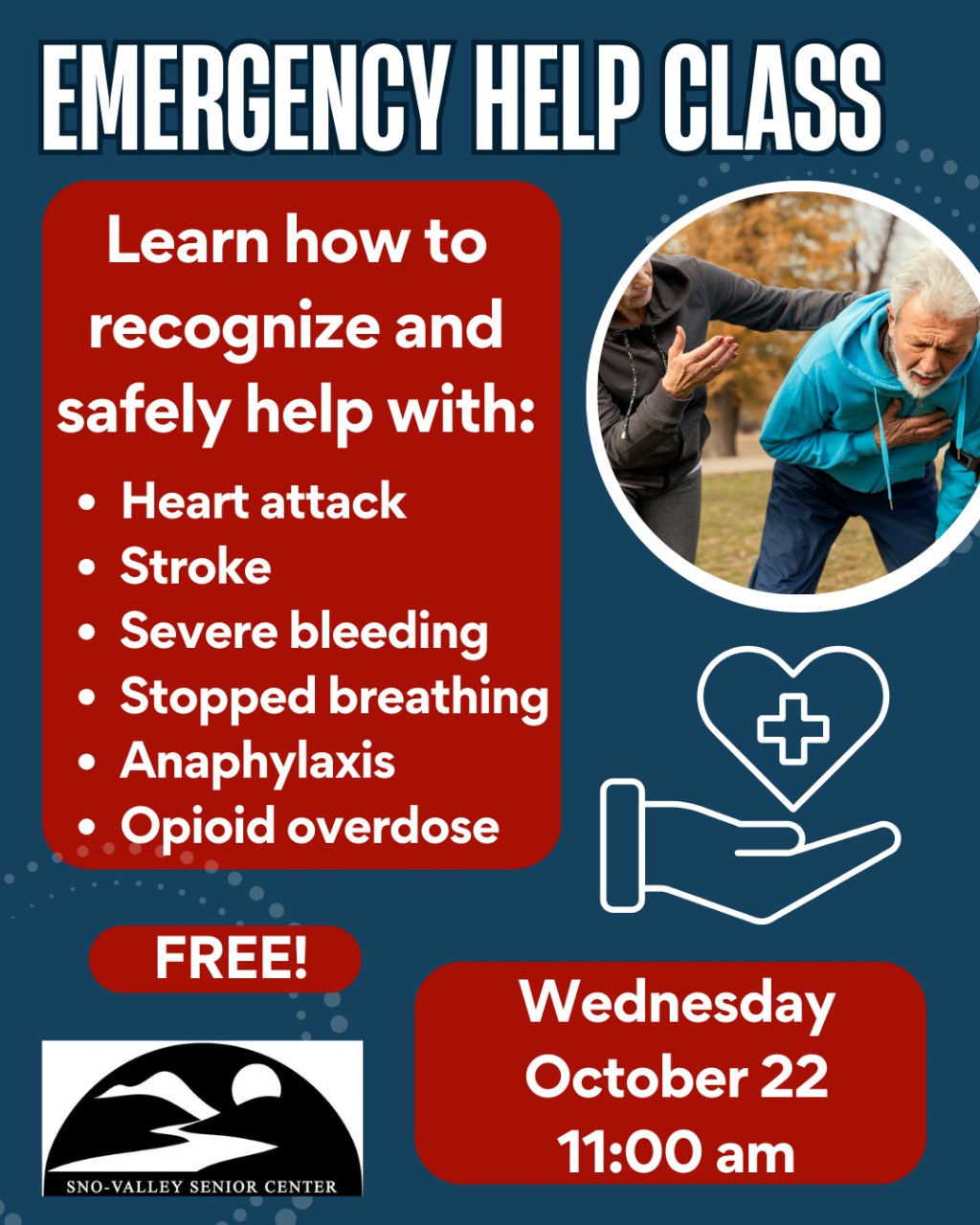 SVSC: Emergency Help Class – Carnation Chamber of Commerce