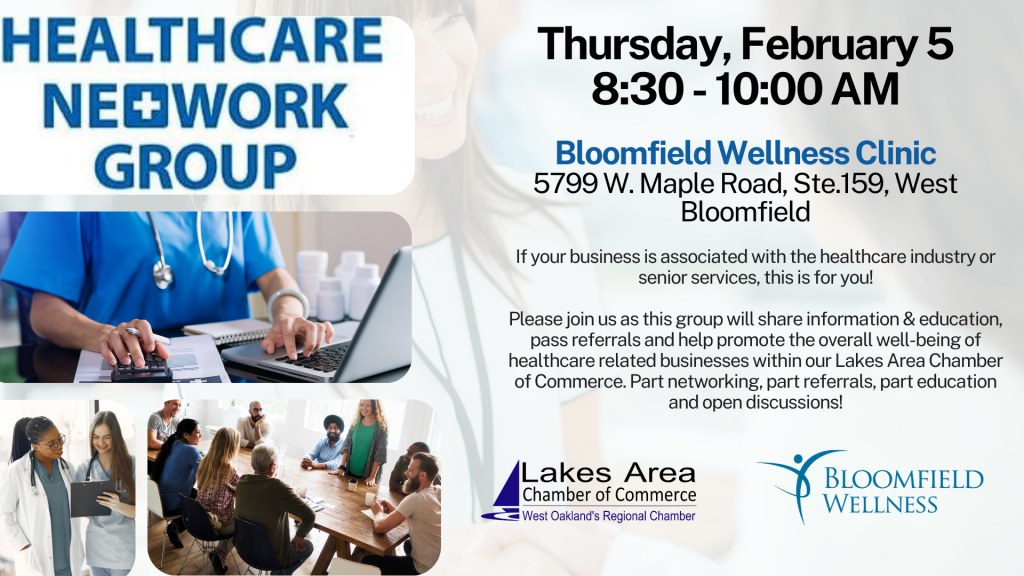 Image for Healthcare Network Meeting at Bloomfield Wellness Clinic