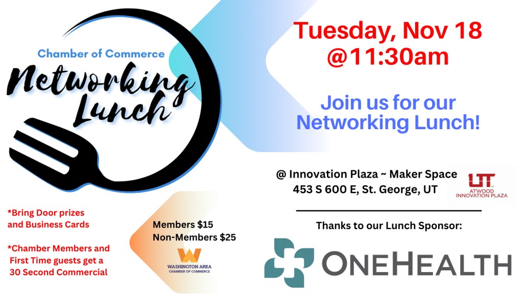 November Chamber Networking Lunch – Washington Area Chamber of Commerce