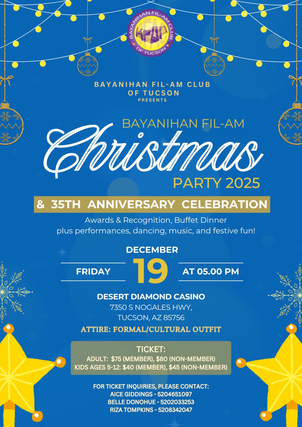 Image for Bayanihan 35th Anniversary and Annual Party