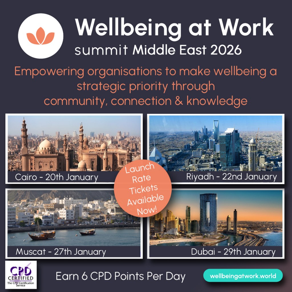 Image for Wellbeing at Work Summit Middle East