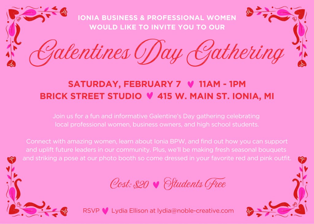 Ionia Community Event Calendar | Ionia Area Chamber