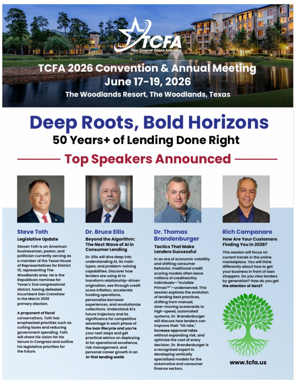 Convention/Events - Texas Consumer Finance Association
