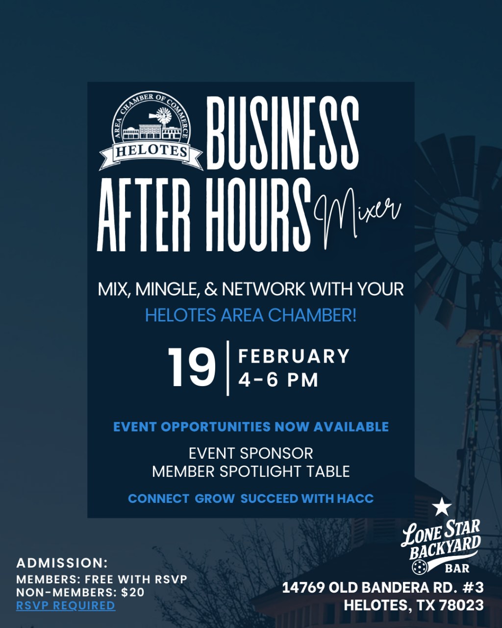 Chamber Events List - Helotes Chamber of Commerce